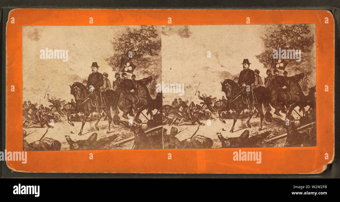 General Harrow at Gettysburg, from Robert N Dennis collection of ...