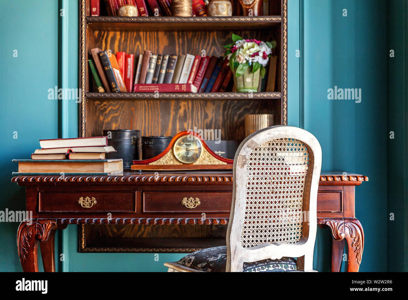Classic Home Library Study Luxury Classic Interior Of Home Library.