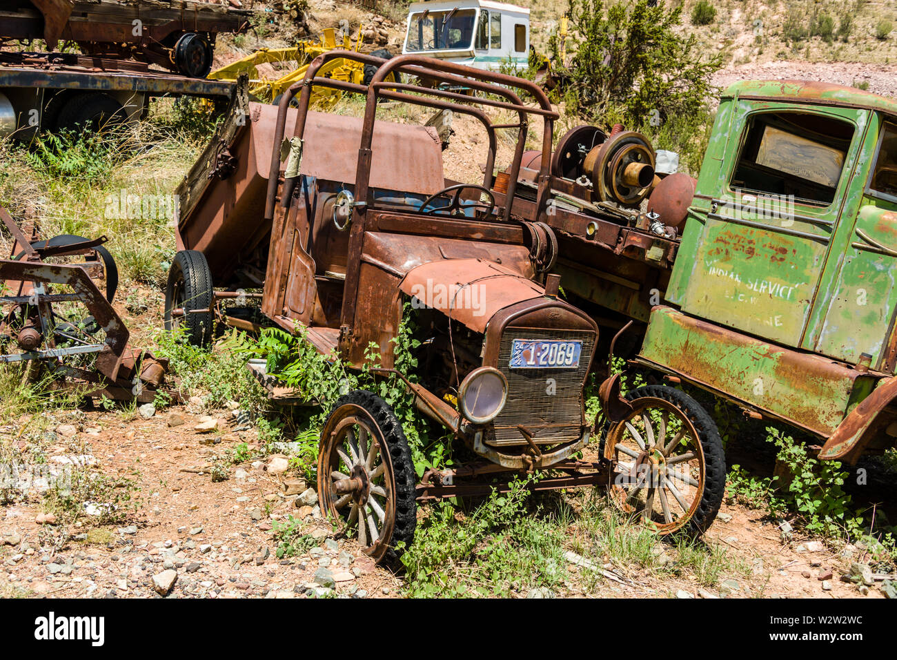 Rusty Model T Pickups