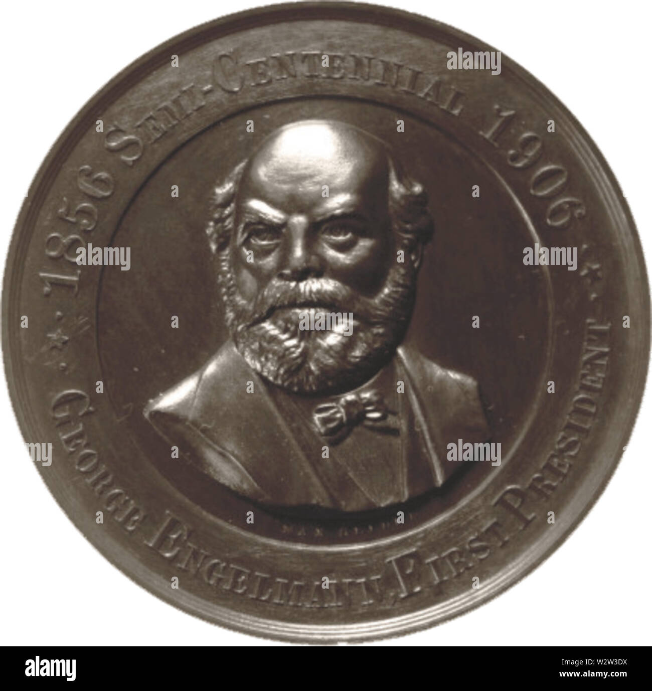 George Engelmann Medal Stock Photo - Alamy