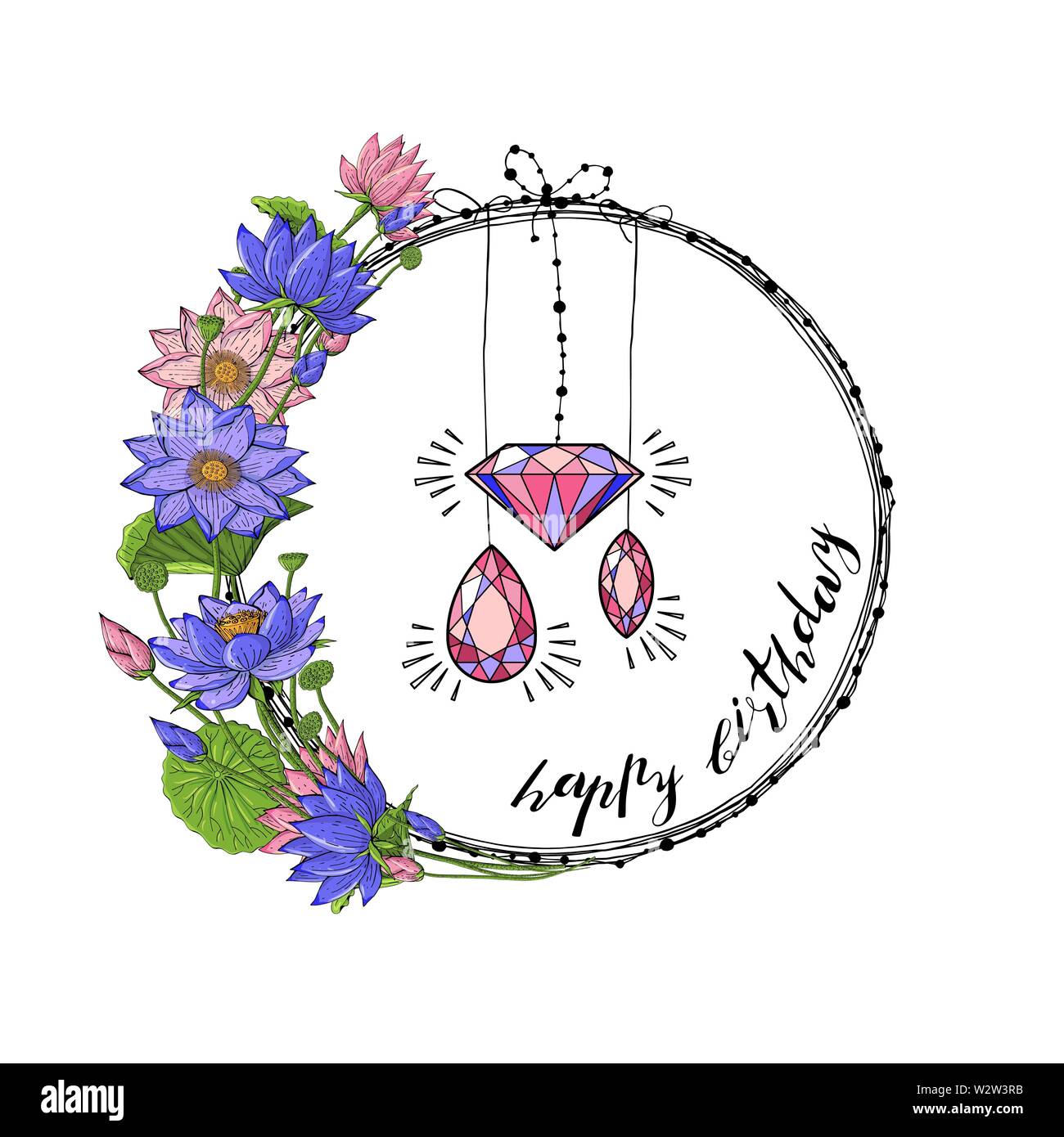 Border Designs For Birthday Greeting Cards