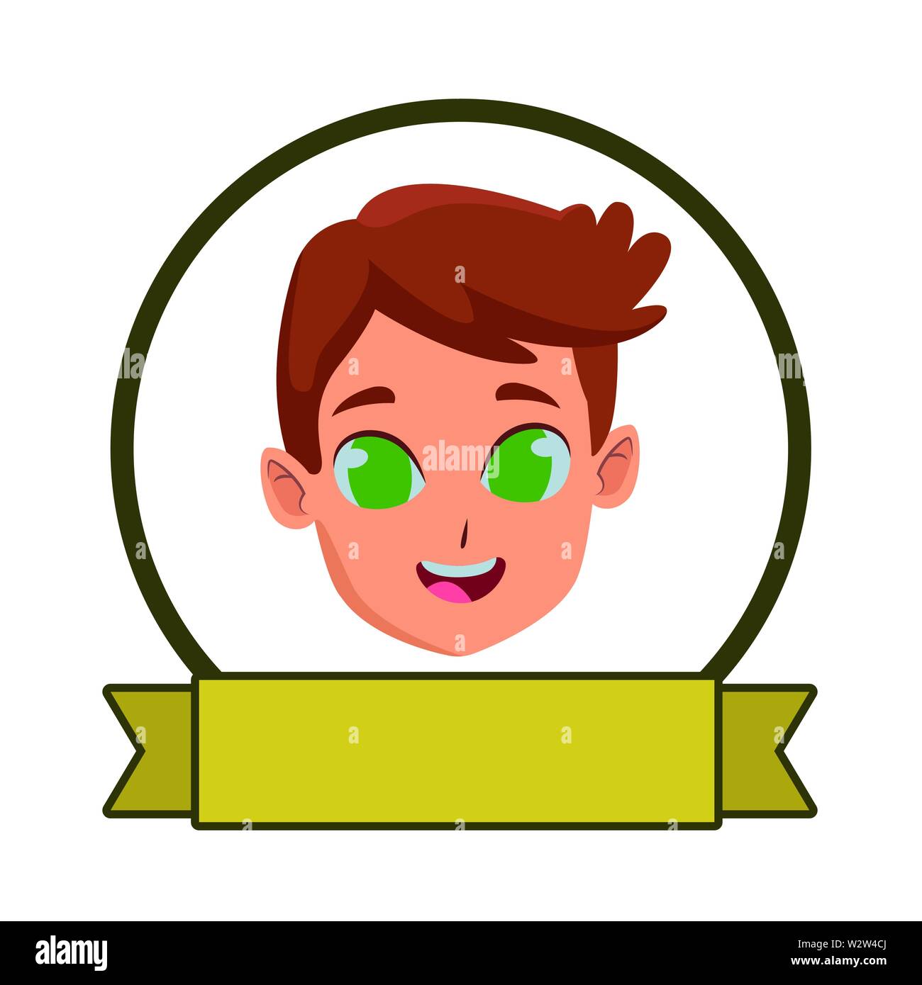 child smiling and happy cartoons Stock Vector Image & Art - Alamy