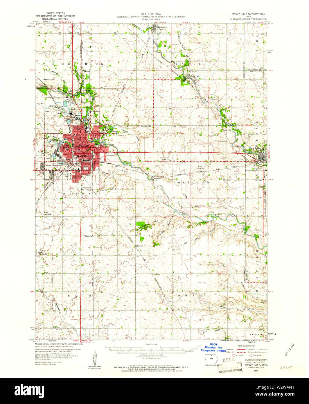 Historical mason city iowa hi-res stock photography and images - Alamy