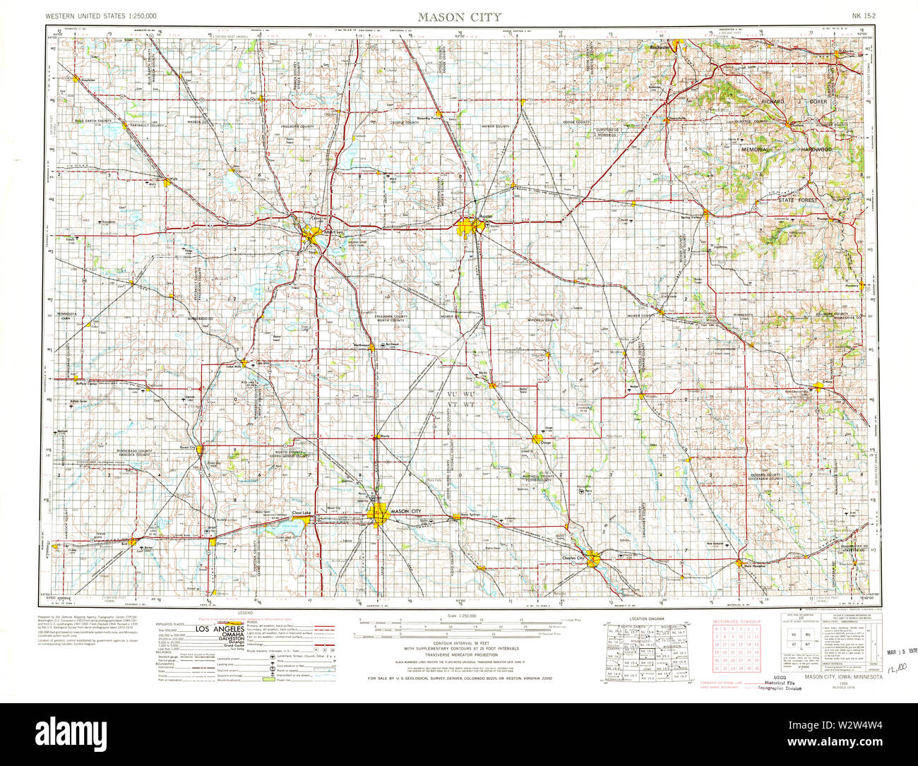 Historical mason city iowa hi-res stock photography and images - Alamy