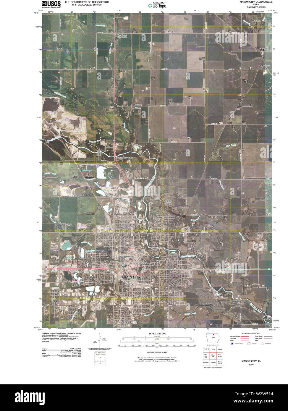 Historical mason city iowa hi-res stock photography and images - Alamy