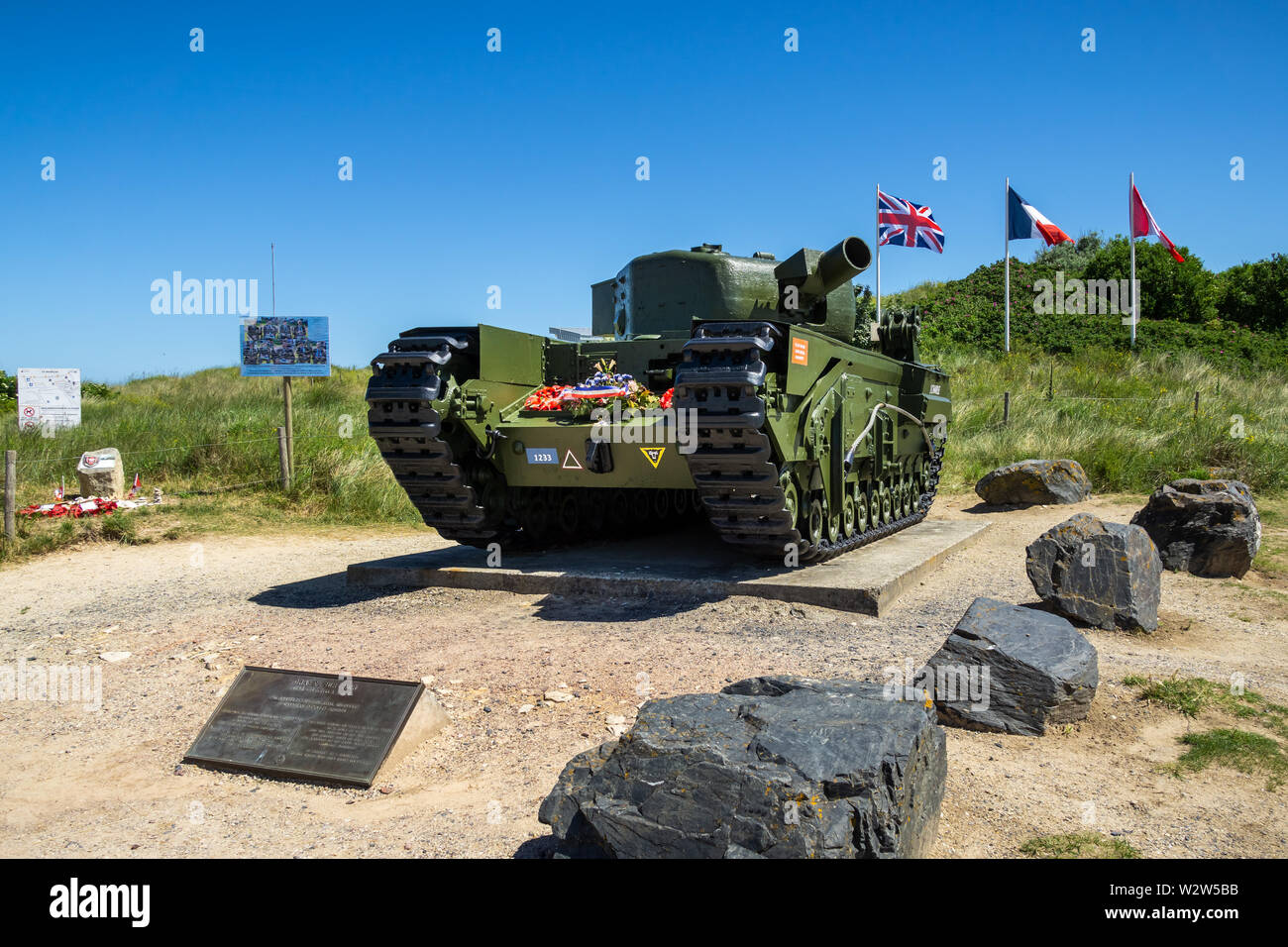 Churchill mk iv avre hi-res stock photography and images - Alamy