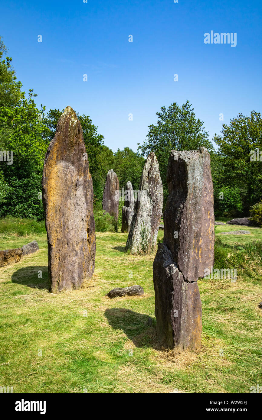 Menhirs hi-res stock photography and images - Alamy