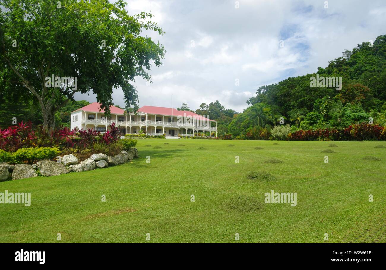 Stevenson vailima samoa hi-res stock photography and images - Alamy