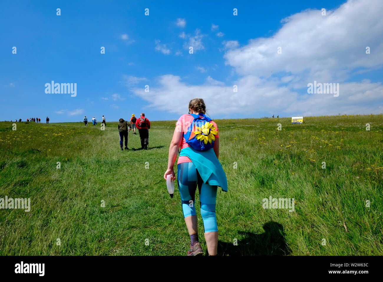 Mountbatten's Walk the Wight 2019 event Stock Photo - Alamy