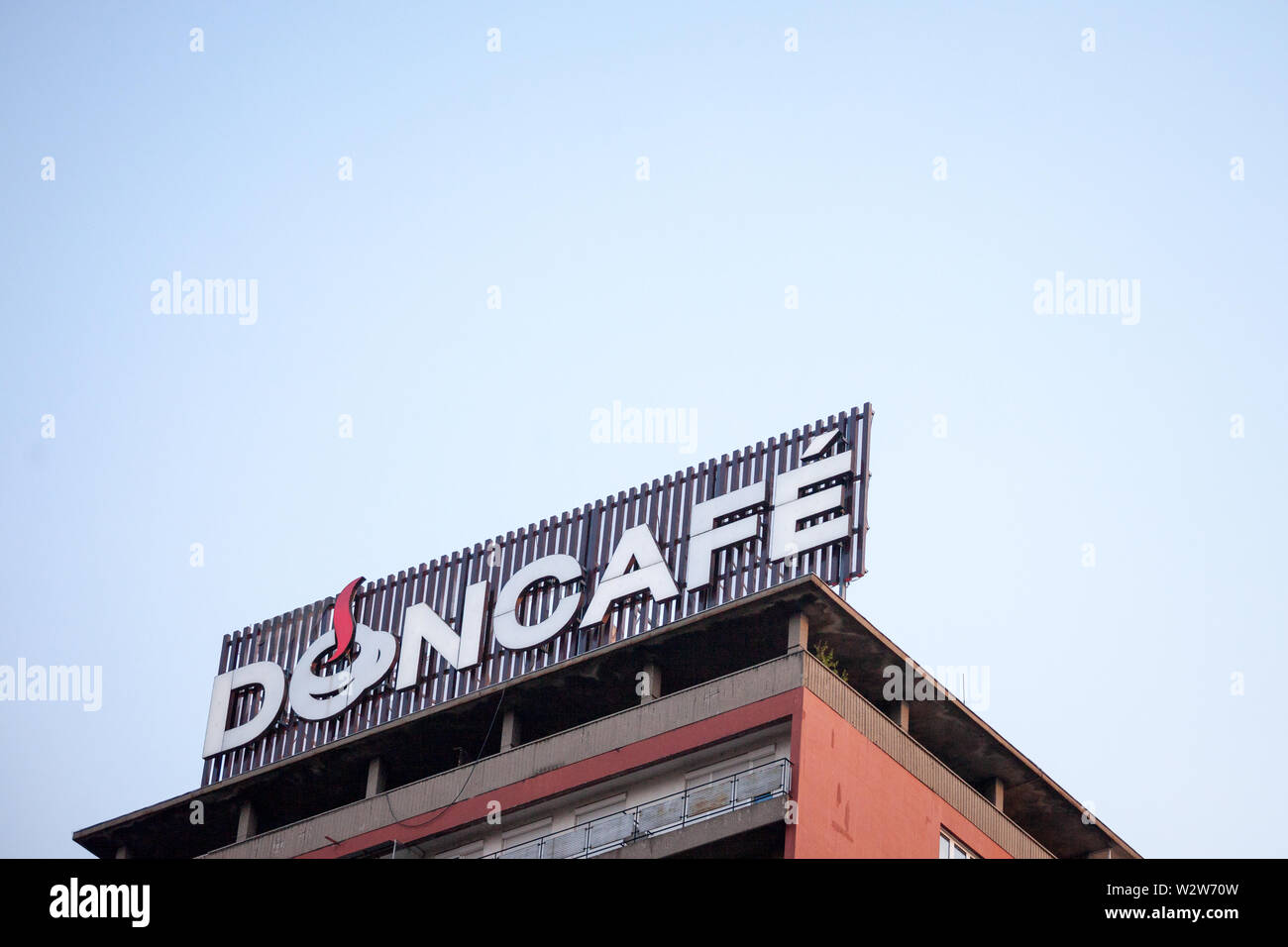 Doncafe logo hi-res stock photography and images - Alamy
