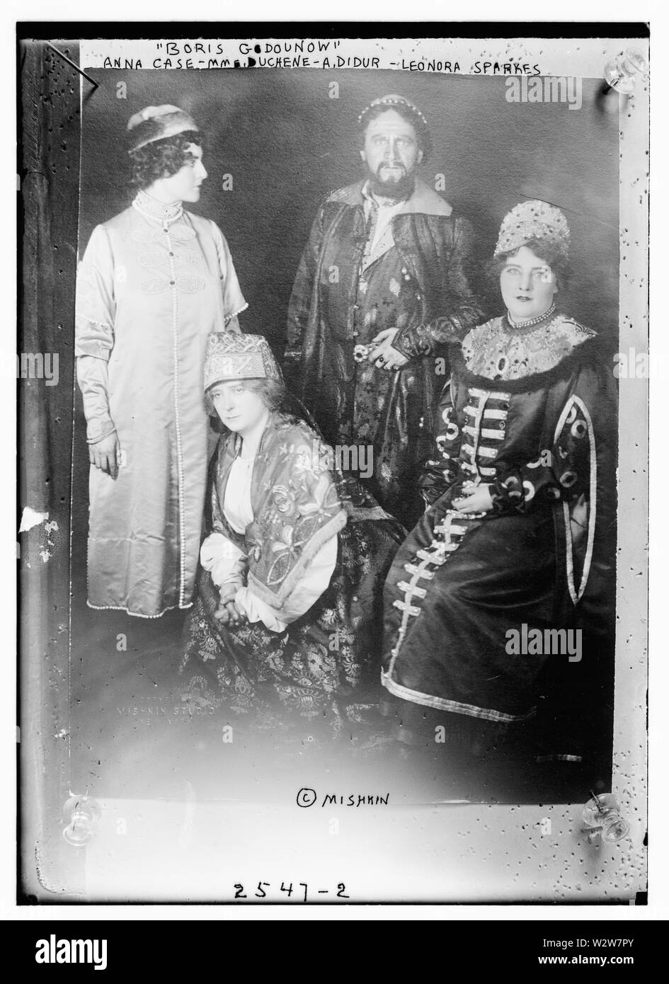 1912 Metropolitan Opera premiere of Boris Godunov (opera) with Anna ...