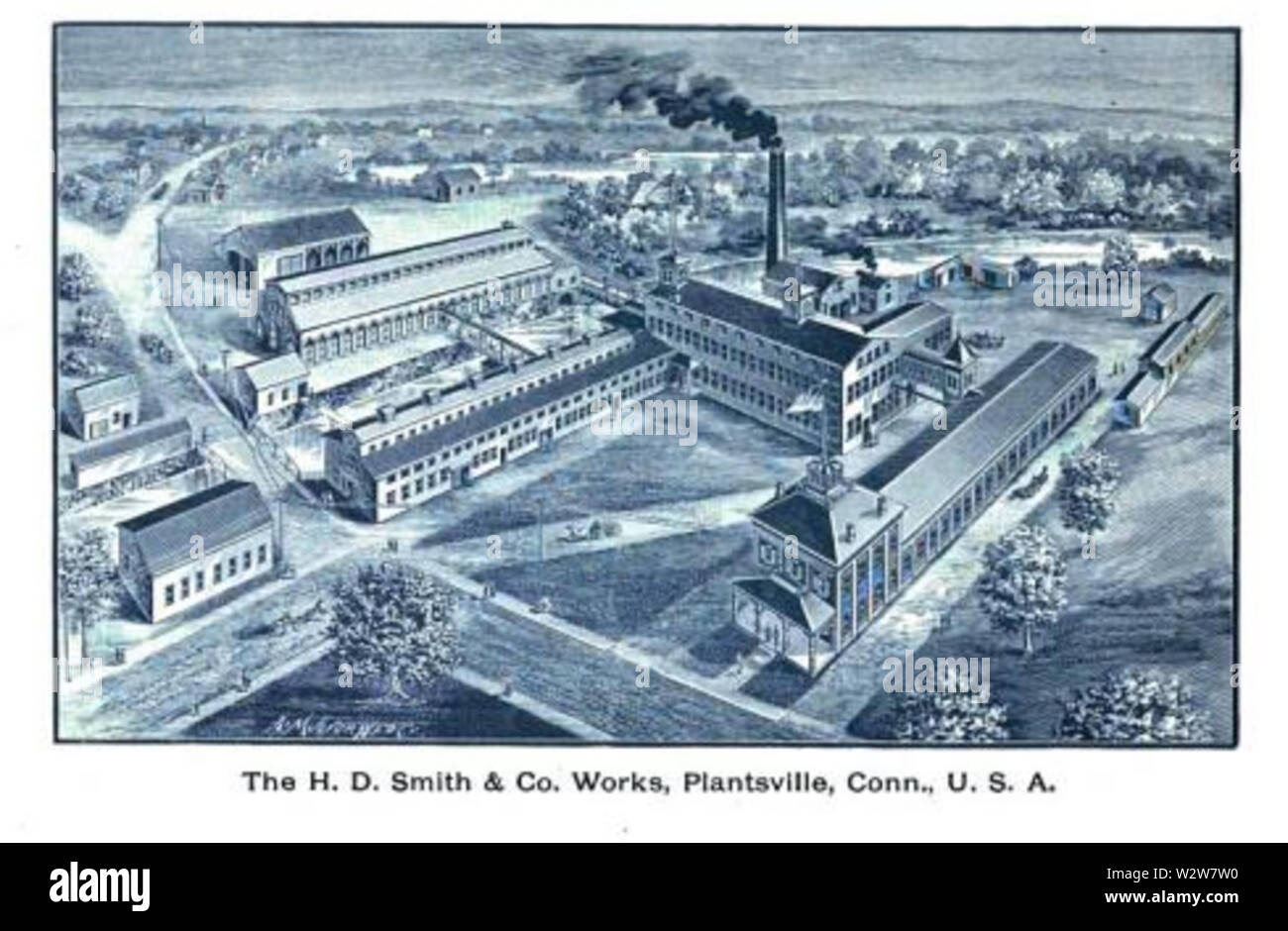 Industrial factory photograph Cut Out Stock Images & Pictures - Alamy