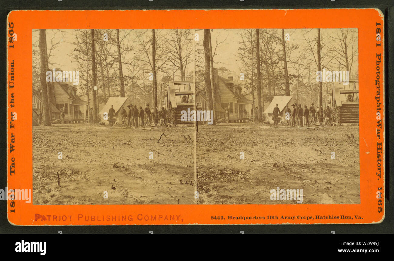 Headquarters 10th army corps hi-res stock photography and images - Alamy