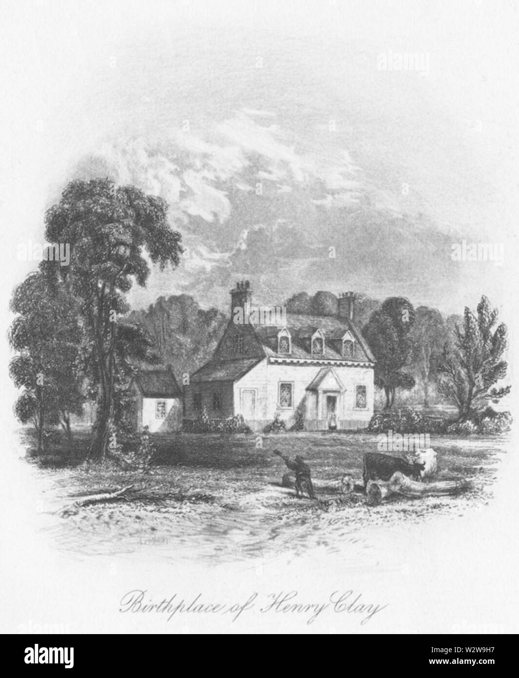 Henry Clay birthplace Stock Photo - Alamy