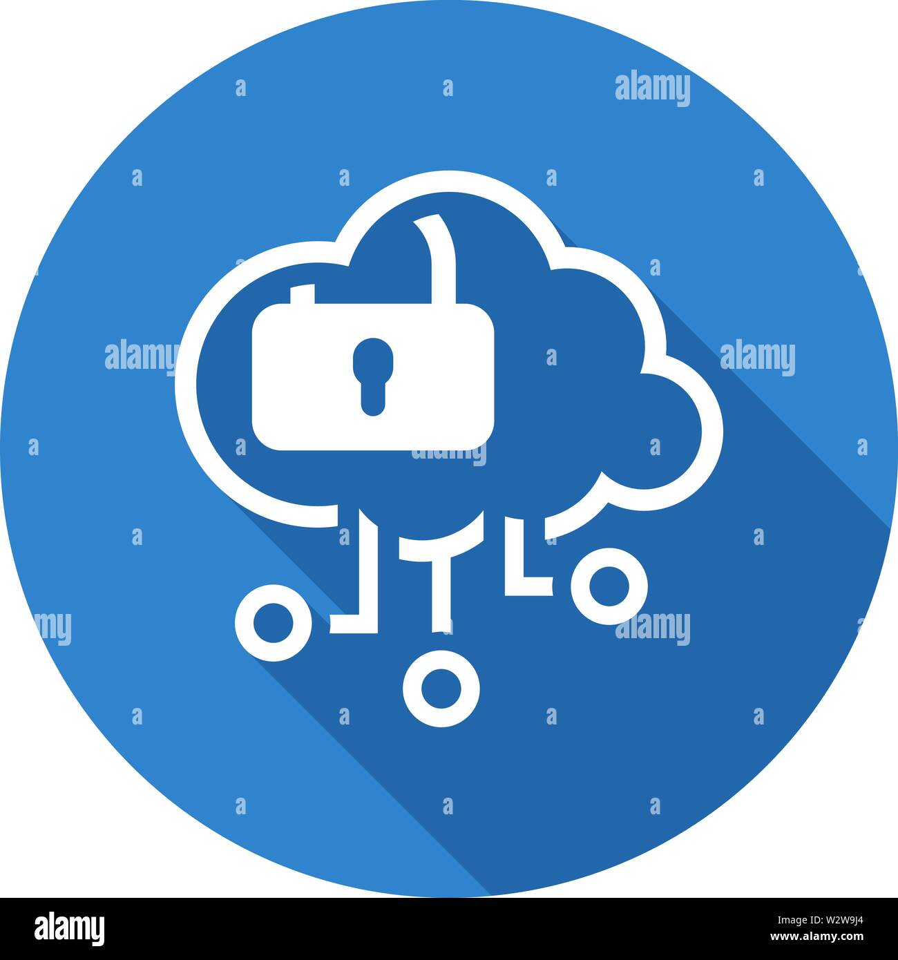 Simple Cloud Security Vector Line Icon with Pad Lock Stock Vector Image ... Simple Cloud Security Vector Line Icon with Pad Lock Stock Vector Image ...