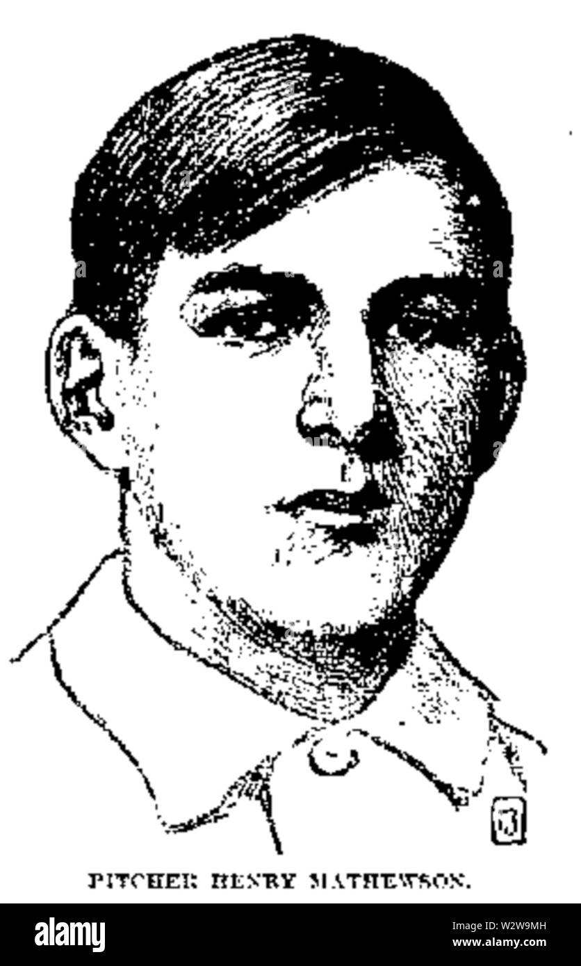 Henry mathewson newspaper Stock Photo - Alamy