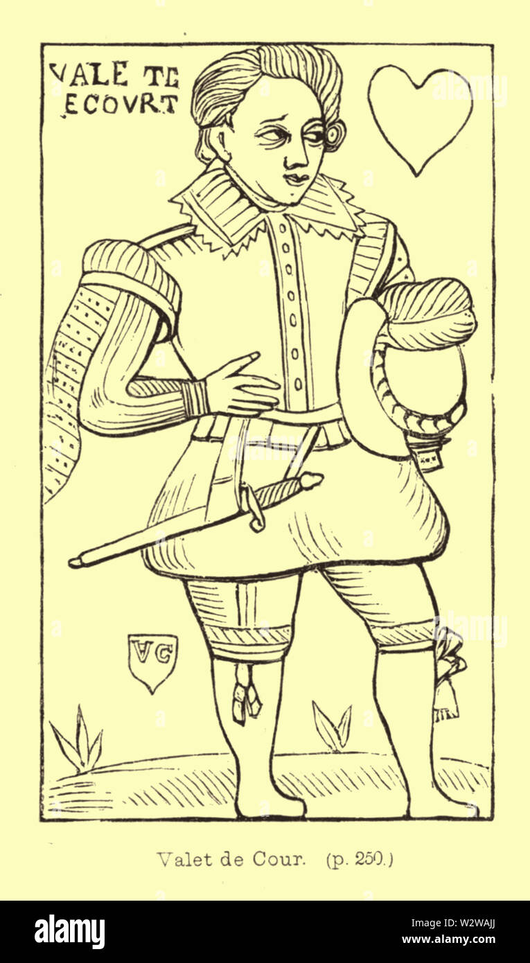 History of Playing Cards (1848) 43 Stock Photo - Alamy