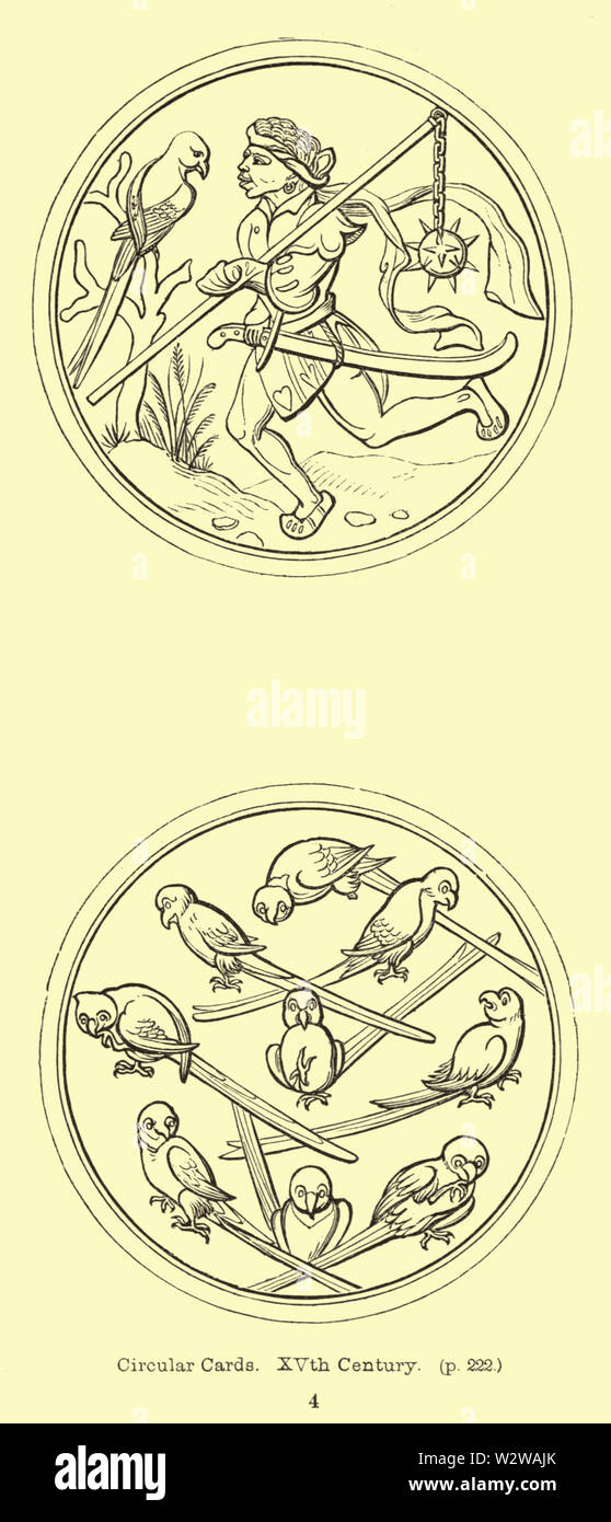 History of Playing Cards (1848) 27 Stock Photo - Alamy