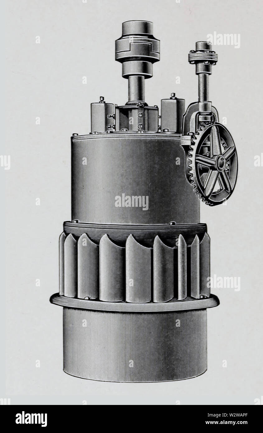 Holyoke Hercules turbine Stock Photo - Alamy