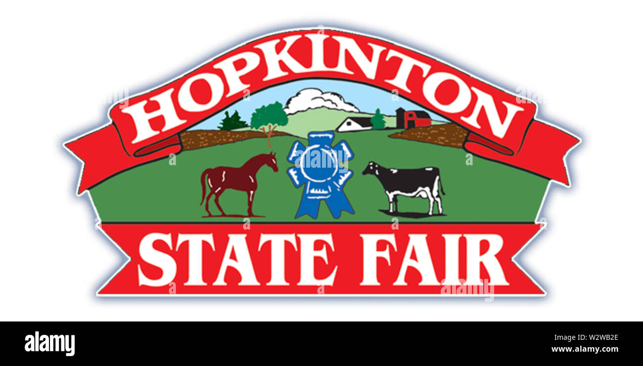 Hopkinton State Fair Logo Stock Photo - Alamy