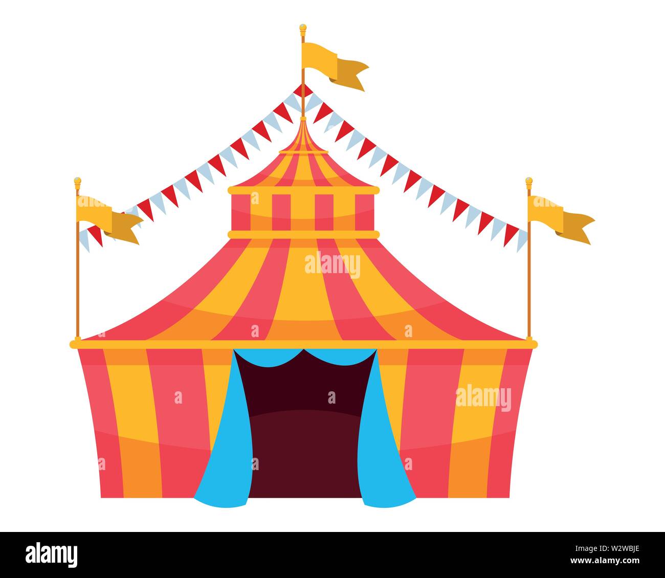 Big top entrance Cut Out Stock Images & Pictures - Alamy
