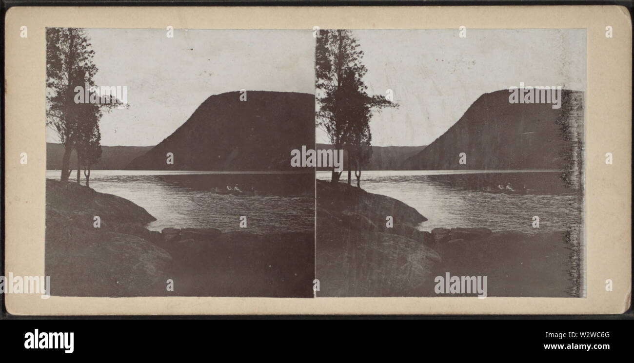Hudson River, Lona Island, looking South, by James G Lock Stock Photo ...