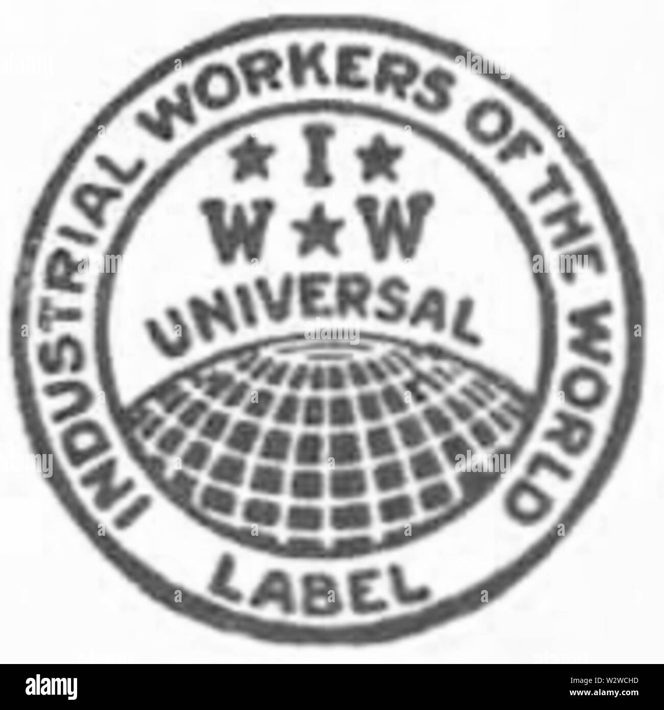 Iww universal label 1917 inverse hi-res stock photography and images ...