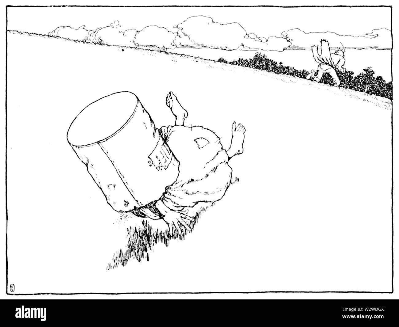 Illustration at page 211 of Bill the Minder Stock Photo - Alamy