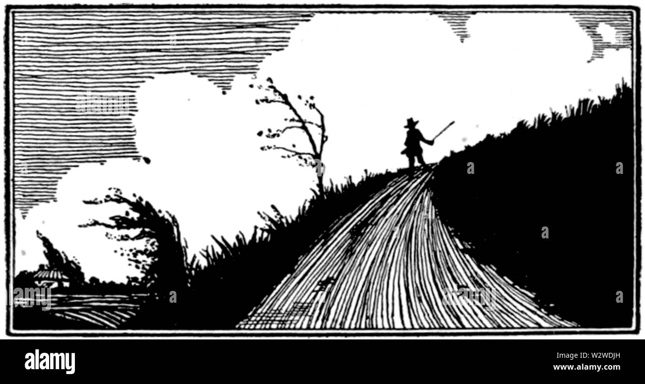 Illustration at page 44 in The Year's at the Spring Stock Photo - Alamy