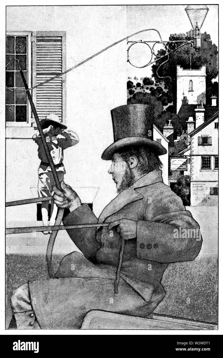 Illustration facing page 232 in The golden age Stock Photo - Alamy