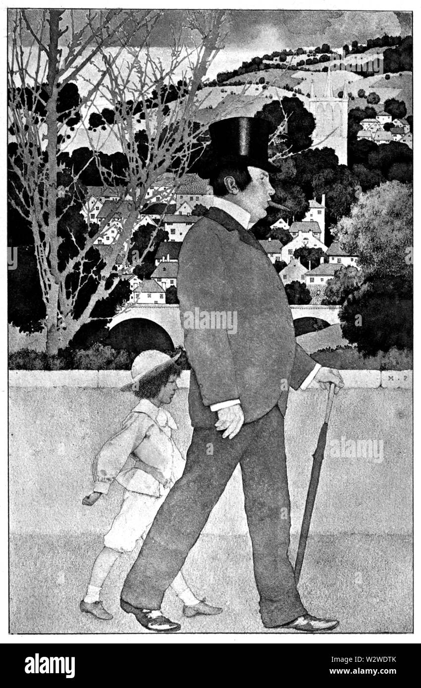 Illustration facing page 34 in The golden age Stock Photo - Alamy