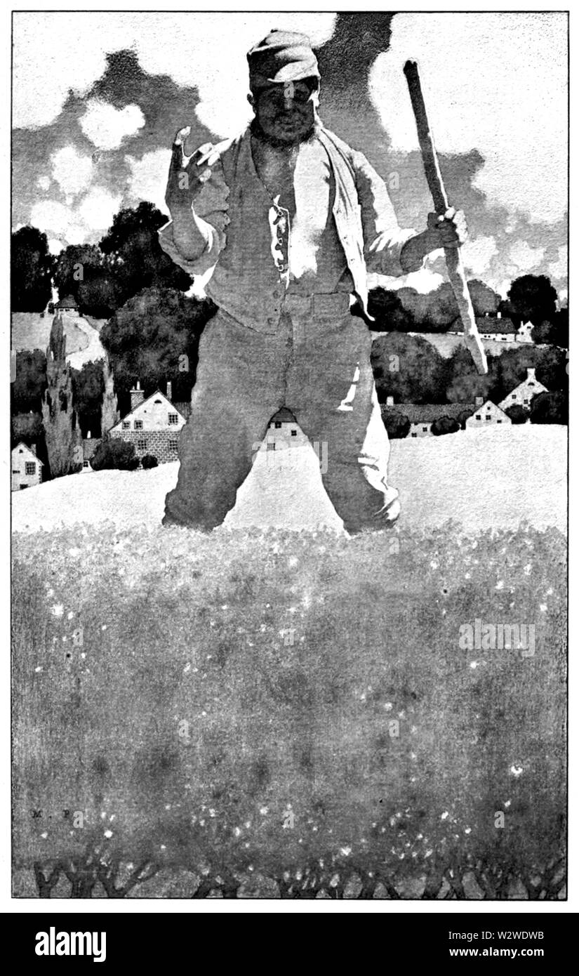 Illustration facing page 86 in The golden age Stock Photo - Alamy