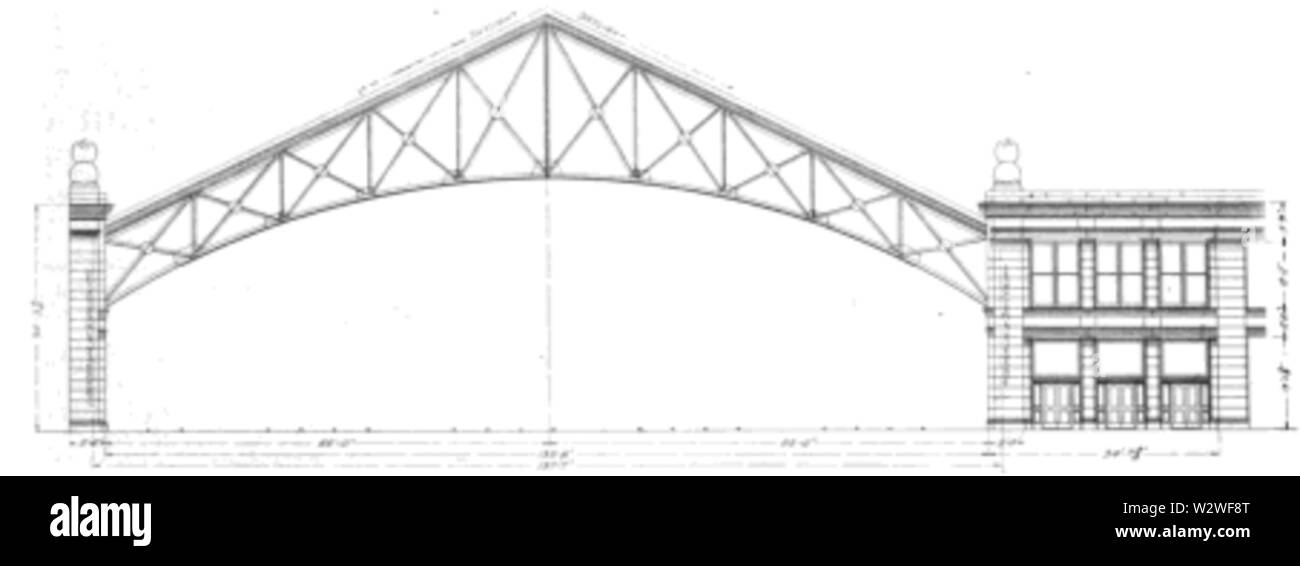 Indianapolis Traction Terminal front view Stock Photo - Alamy