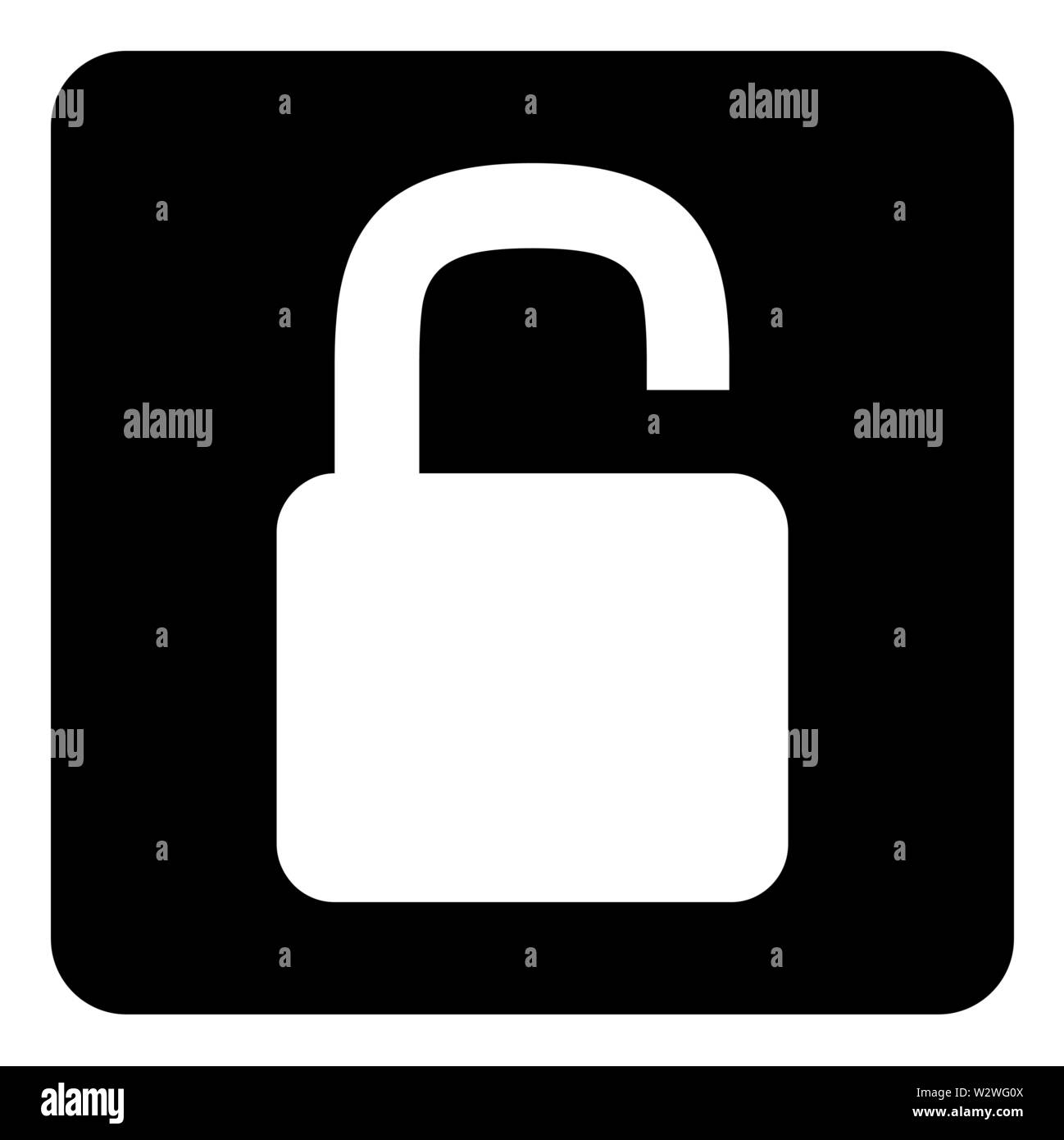 Open button Black and White Stock Photos & Images - Alamy