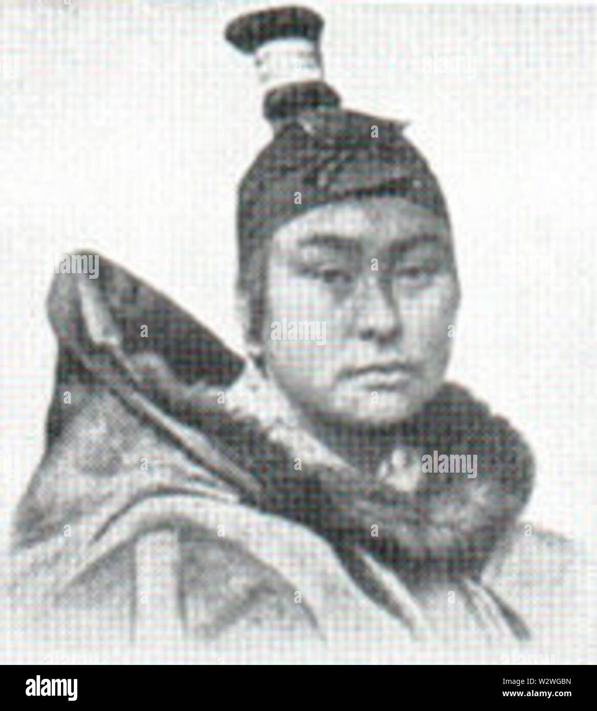 Inuit woman of Greenland American Indian Mongoloid Stock Photo - Alamy