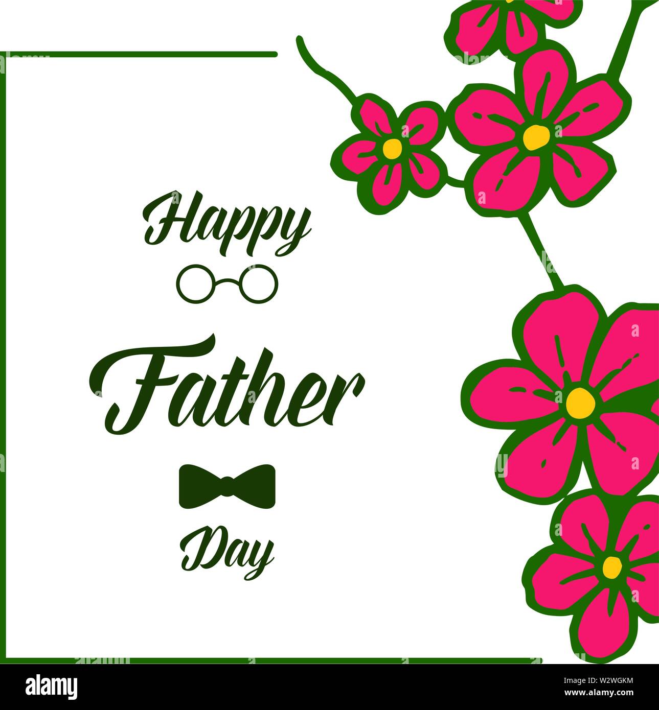 Father days banner Stock Vector Images - Alamy