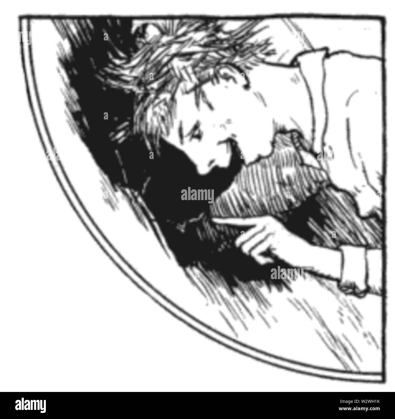 Jack and His Master - Illustration 1 Stock Photo - Alamy