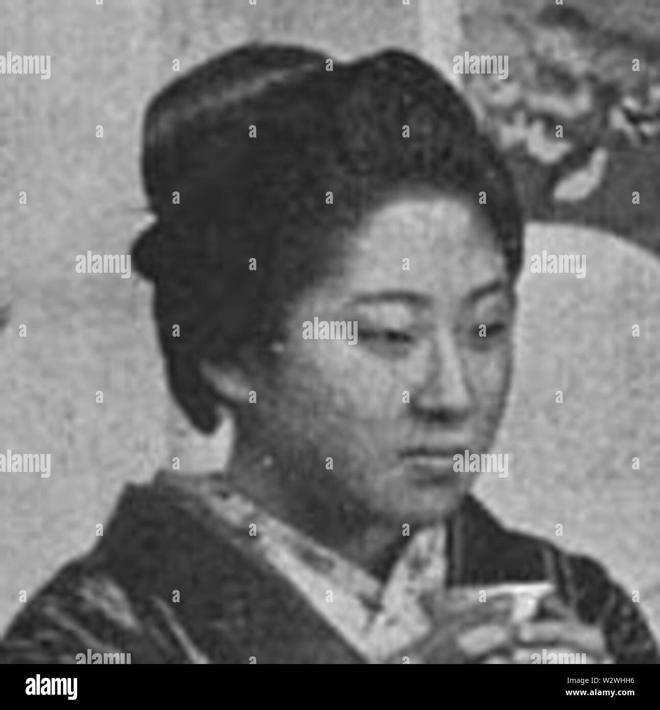 Japanese woman Mongoloid 2 Stock Photo - Alamy