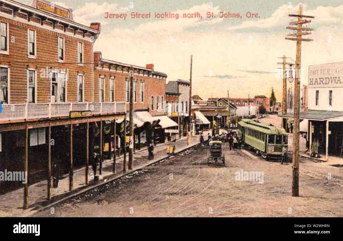 Street scene jersey city hi-res stock photography and images - Alamy