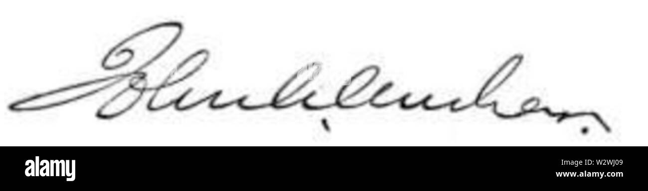 John A Andrews Signature Stock Photo - Alamy