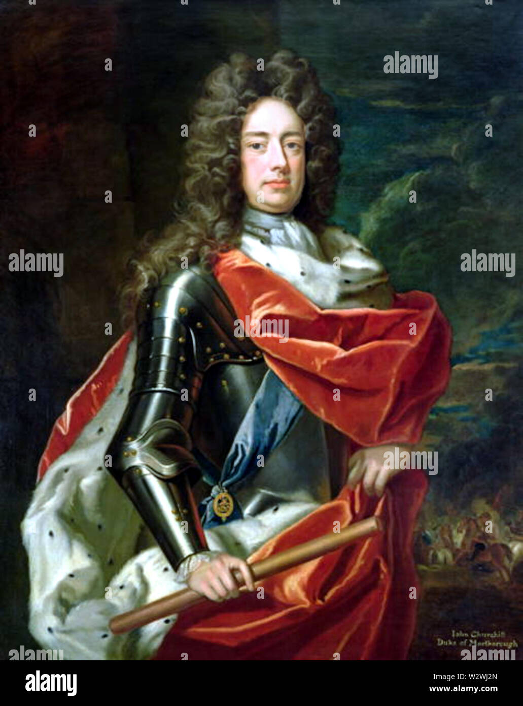 John Churchill, 1st Duke of Marlborough Stock Photo - Alamy