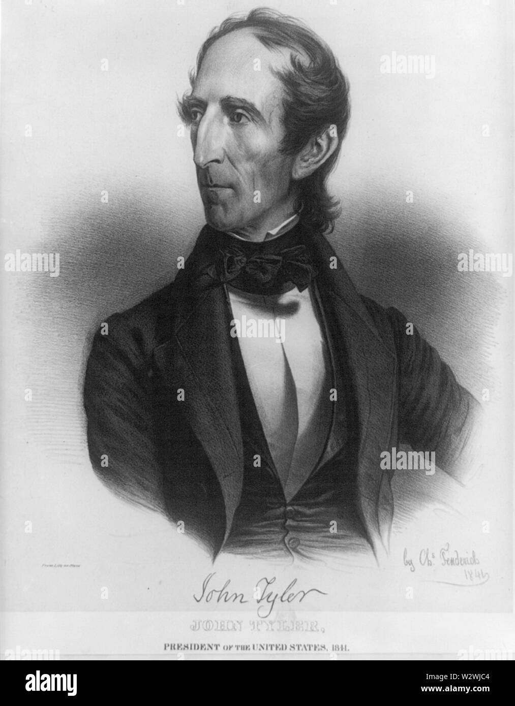 John tyler Black and White Stock Photos & Images - Alamy