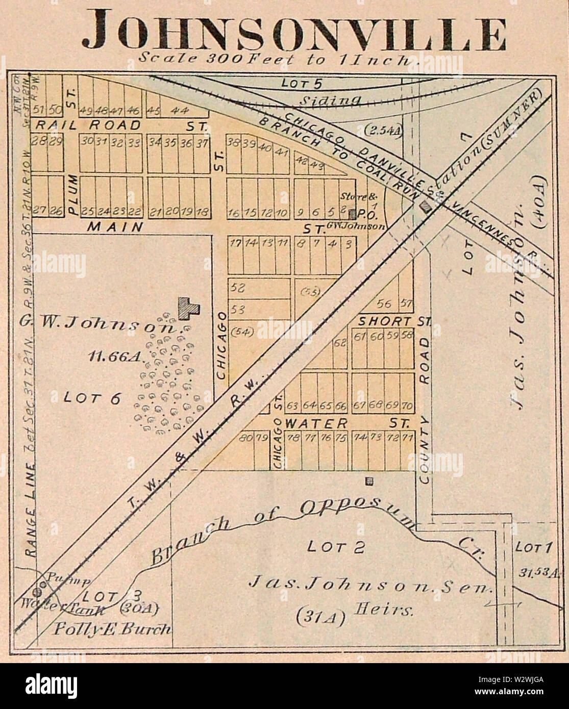 Old map of indiana hi-res stock photography and images - Alamy