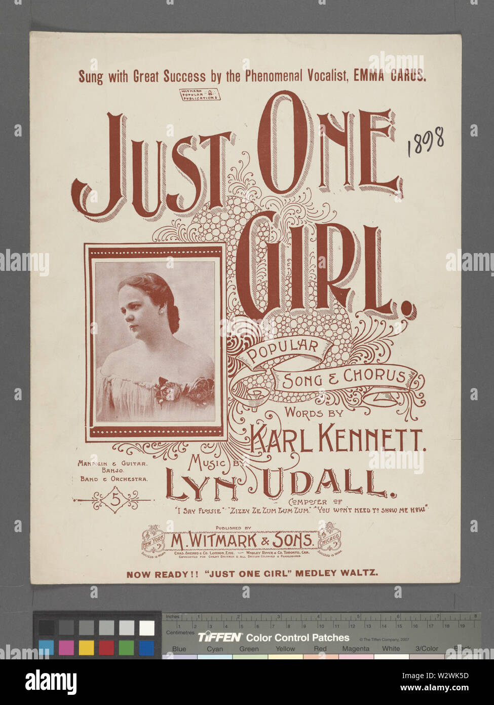 Just one girl The New York Public Library Digital Collections. 1898 ...