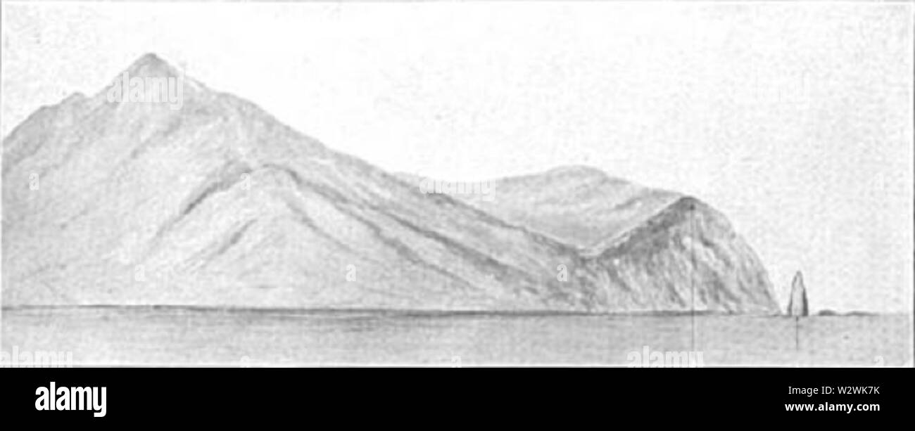 Kalekhta Head and Priest Rock Stock Photo - Alamy