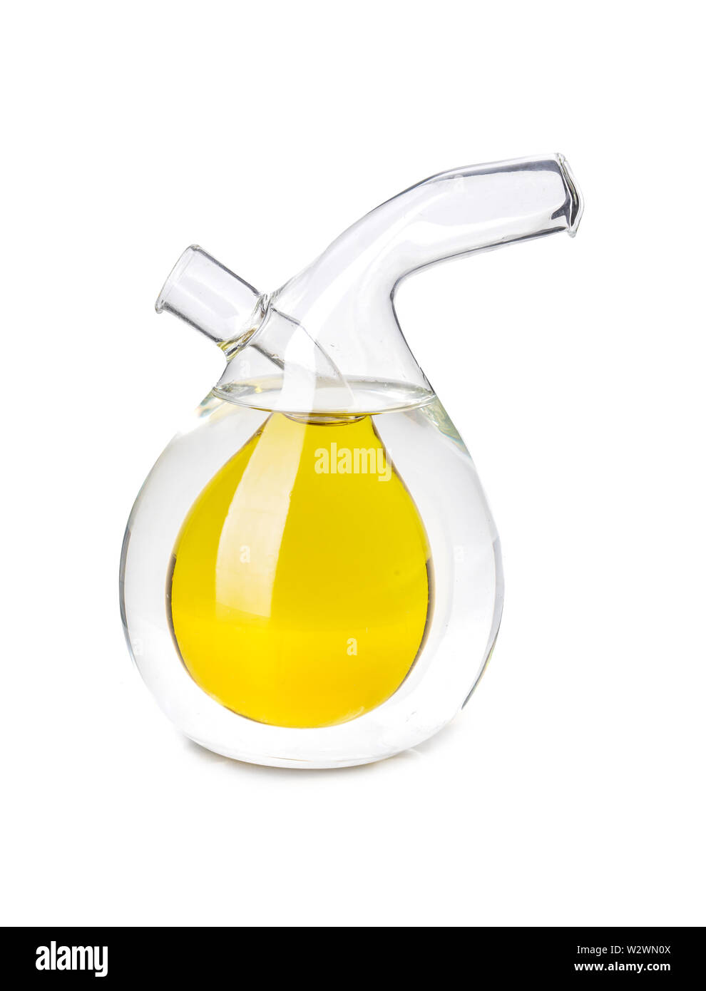 Bottle of tasty olive oil on white background Stock Photo - Alamy