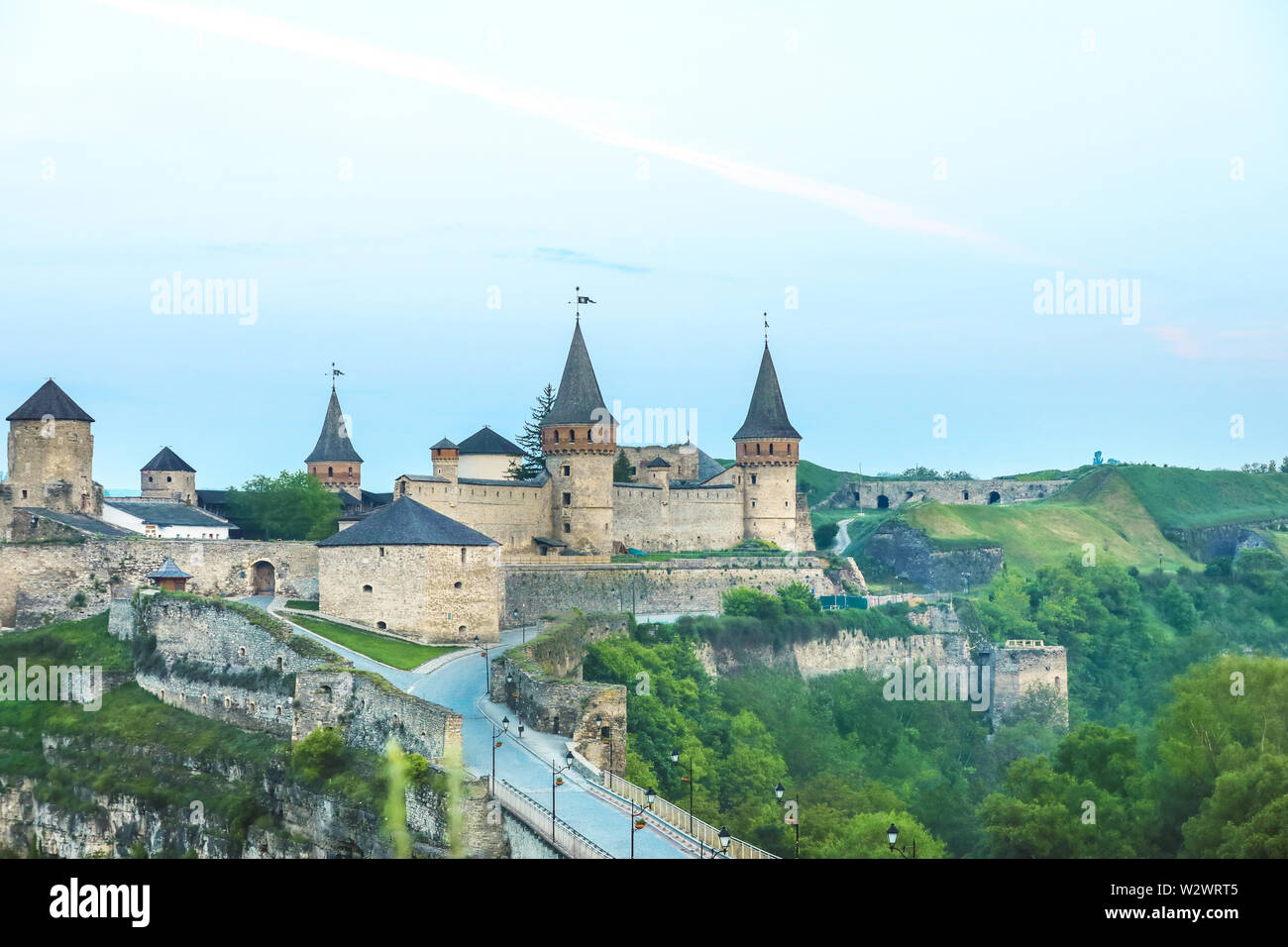 Beautiful view of old fortress Stock Photo - Alamy