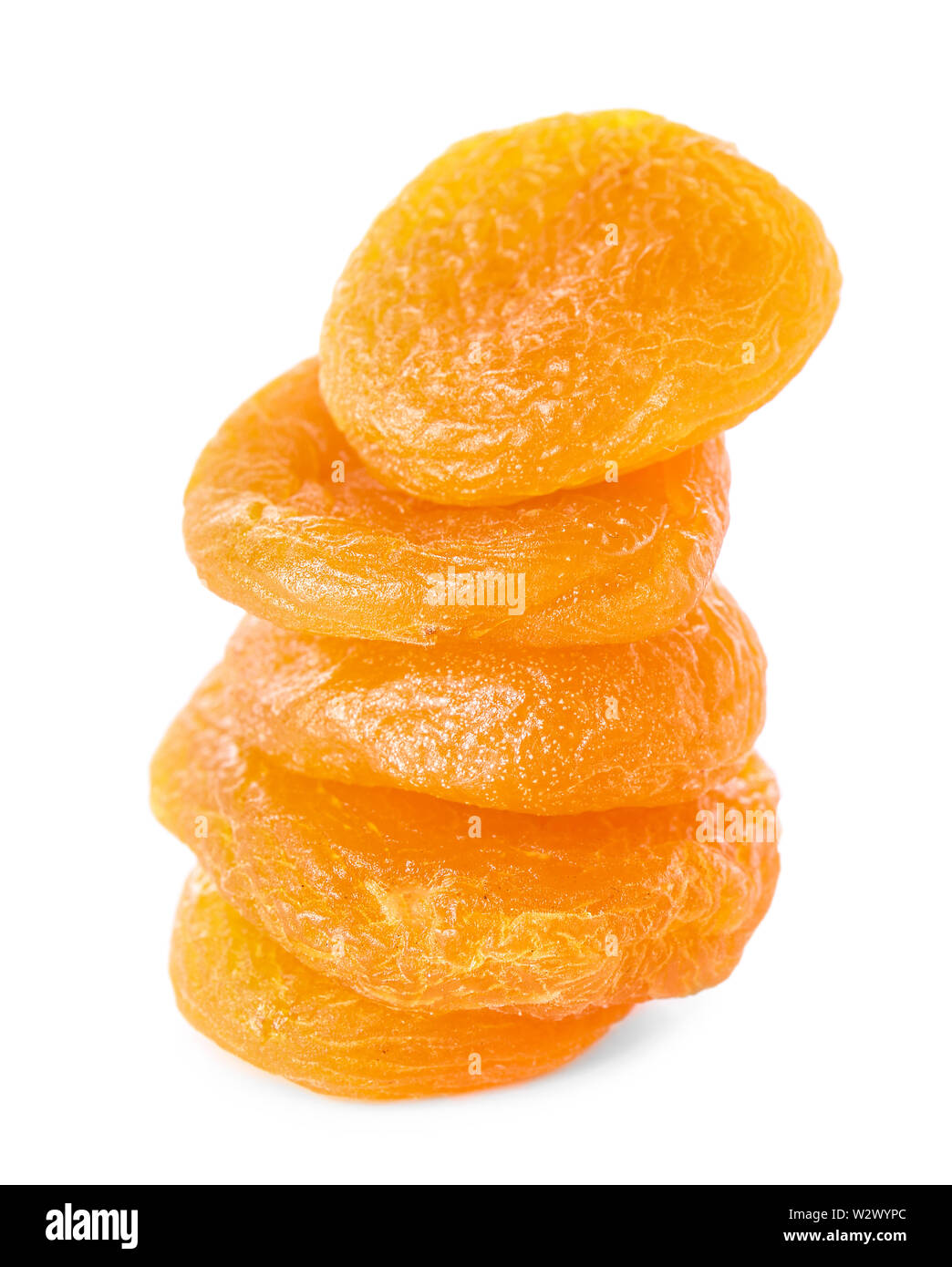 Tasty dried apricots on white background Stock Photo - Alamy