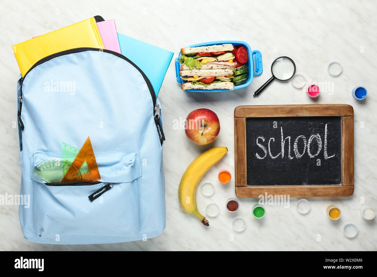 Word design school subject hi-res stock photography and images - Alamy