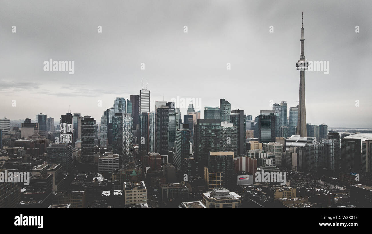 Aerial view of Toronto Stock Photo - Alamy
